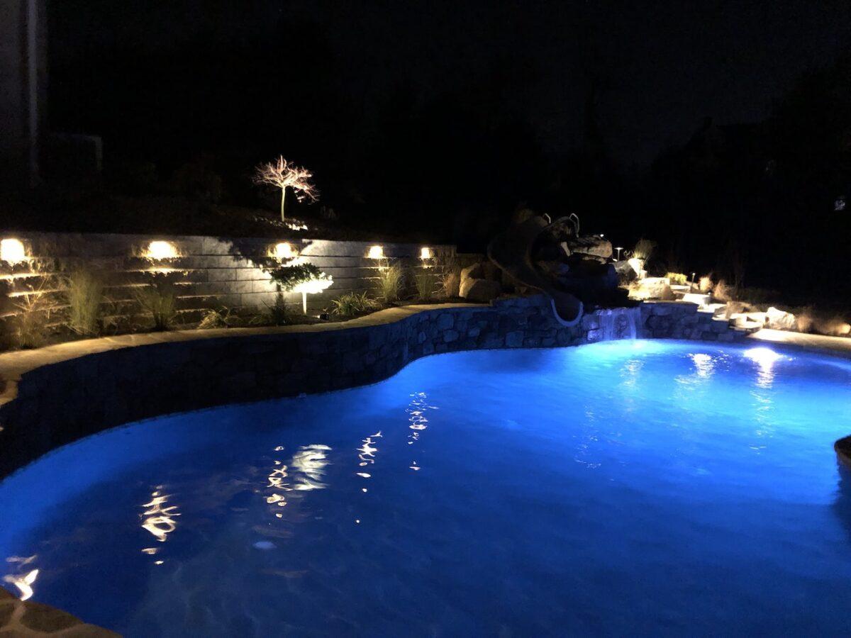 Landscape Lighting Pool | Pool Lighting Services